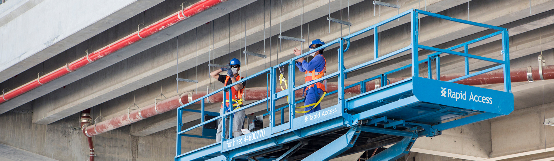 Rapid Access - Boom lifts, scissors lifts and IPAF training | Construction
